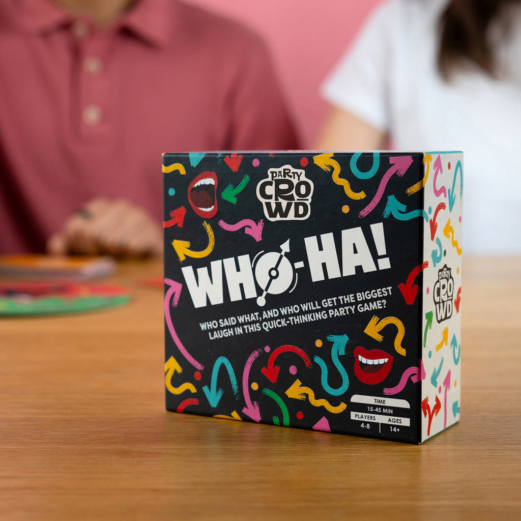 Who HA Party Game - Interactive Game for All Occasions Age 14+ – Luck ...